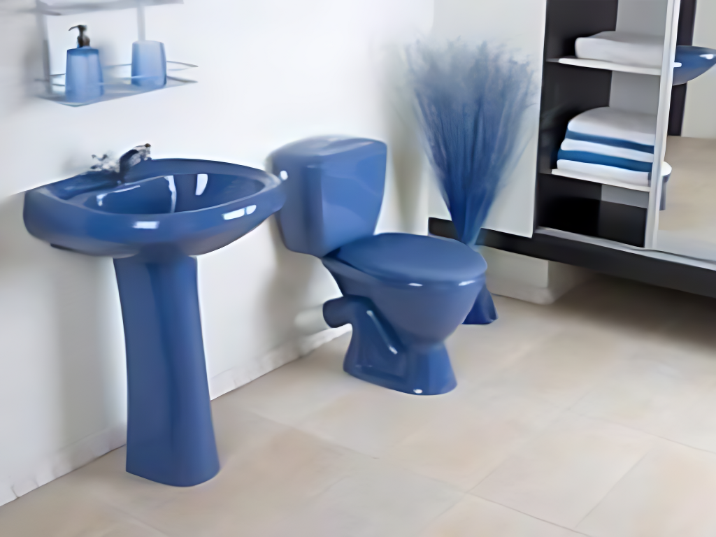 Baño Premier Azul Rey – Acabados Finos Tamayo