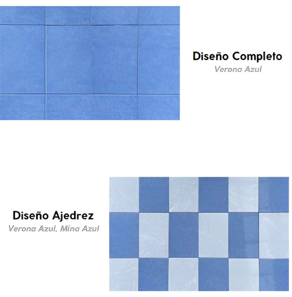 Azulejo Verona Azul – Acabados Finos Tamayo