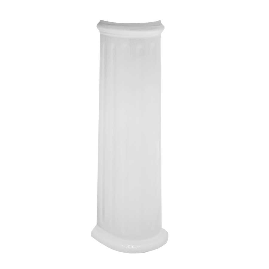 PEDESTAL PROVENZAL BLANCO KISSON – Acabados Finos Tamayo